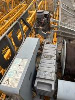 China Used WA5610-6A Flat Top Tower Crane 56m Jib Length 6t Max Load 2020 for sale