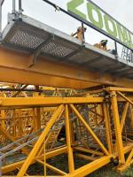 China Used WA5610-6A Flat Top Tower Crane 56m Jib Length 6t Max Load 2020 for sale