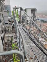 China Used Flat Top Tower Crane WA6010-6A 60m Jib Length 6t Max Load 2021 for sale