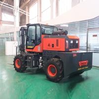 China 3.5T Back Hinge Rough Terrain Forklift Perfect for Tough Environments for sale