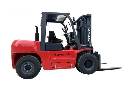 China 7000kg Diesel Forklift 600mm Load Center for Industrial Warehousing for sale
