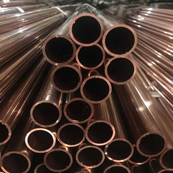 METAL Seamless C70600 90/10 Copper Nickel (CuNi) Pipes for High-Temperature, High-Pressure Applications - SCH80, 6M Lengths