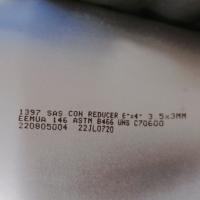 China Butt Weld Concentric Eccentric Pipe Eemua 146 UNS C7060x for sale