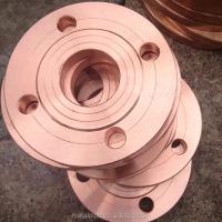 China Slip-On flange connector Copper and nickel flanges ASTM B466 UNS C70600 Size 10inch 150#-2500# Slip-On flange for sale