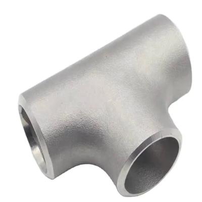 China DIN Standard CUNI 90/10 Copper Nickel Equal Tee  1 1/2
