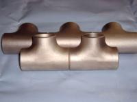 China Cushion Tee UNS C70600 SMLS DN 200x100  DIN 86088 3х2,5mm Butt Welding Fittings for sale