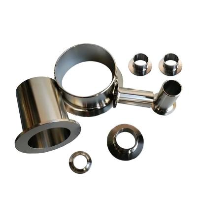 China ASME B16.9 Stainless Steel Short Type / Long Type Stub End Butt Welding Pipe Fittings for sale