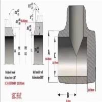 China ANSI B16.5 Cushion Tee 1 1/2