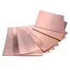 China Copper Plate3'' 1/2 Sheets Hot Selling Red Pure Copper Nickel Plate for sale