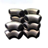 China Seamless Carbon Steel A234 WPB 90 Degree Long Radius Elbow For Pipe Connect Fittings for sale