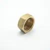China MG-H003 Brass Plumbing Pipe Fitting Female Thread Copper Pipe End Caps for sale