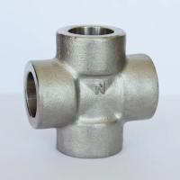 China Best Quality C70600 90/10 70/30 ANSI B16.9 Cross Pipe Fitting 1/2