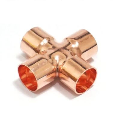 China C70600 ANSI B16.9 Cross Pipe Fitting Straight 2