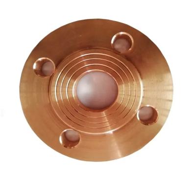 China ASTM B466 Copper Nickel Flanges UNS C70600 10inch Class 150 - 2500 Slip On Flange for sale