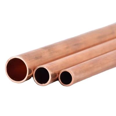 China Copper Pipes Seamless Copper Tube C70600 C71500 C12200 Alloy Copper for sale