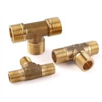 China Multi-purpose HT 200-1001 Brass Female Tee Thread Fittings for Industrial Fluids & Gases for sale
