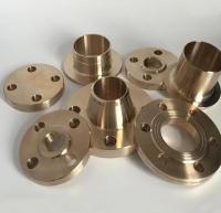 China ASME B16.9 Welding Flanged Copper Nickel Flange with Zinc Plated Surface for sale