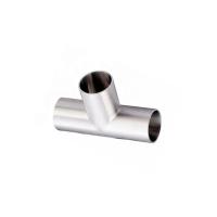 China C70600 CuNi 9010 Copper Nickel Reducing Equal Tee Pipe Fittings Three Ways for sale