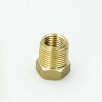 China 3/4 Female Thread Copper Pipe Cap Fittings Hexagon Head End Cap for sale