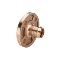 China Copper Nickel Flange C71500 Cuni 70/30 1/2'' SCH40 Raised Face Weld Neck Flange for sale