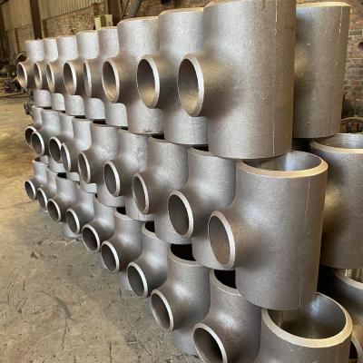 China Hot Sales Customized Cooper Nickel Tee Reducing DIN20-600 SCH20- SCH40  3/4
