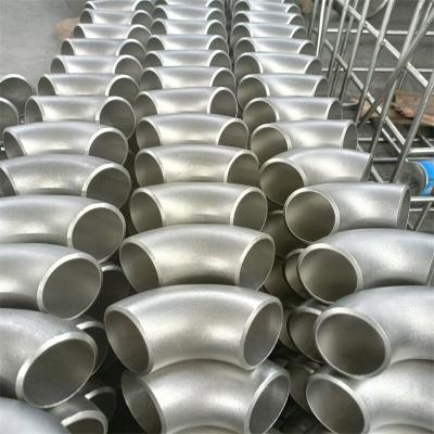 China Welded Connection Copper Nickel Elbow Available With Customized Thickness Polishing Surface Forging for sale