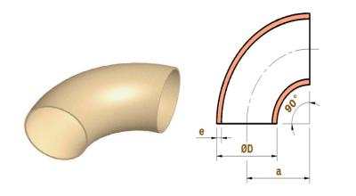 China Industrial Customized Copper Nickel Elbow 1/2