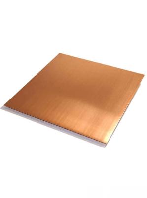 China Hot Rolled Copper Nickel 70/30 Alloy Plate CuNi Sheet ASTM B171 C71500 C70600 for sale