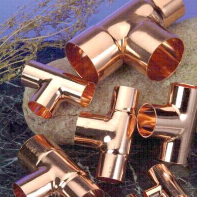 China Customized Copper Nickel Equal Tee DIN20-600 SCH20- SCH40  3/4