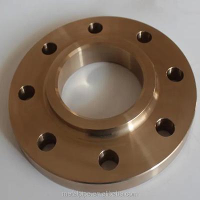 China CuNi 70/30 Forged Flange Class 150, ASME B16.5 SWRF Corrosion-Resistant for sale
