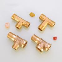 China B2B Brass Fitting Tee for Water Pipe and Industry Origin Shanghai for sale