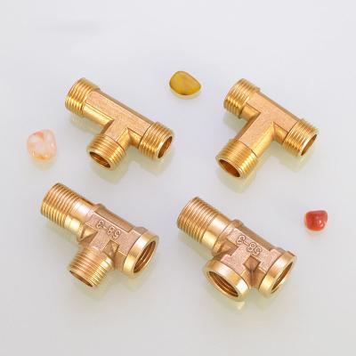 China B2B Brass Fitting Tee for Water Pipe and Industry Origin Shanghai for sale