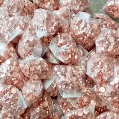 China UNS C70600 Copper Nickel Threaded Pipe Cap 2.5mm‑19mm for Copper Tube Good Durability for sale