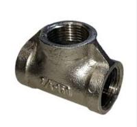 China Customized Logo Copper Nickel Equal Tee DN20 Standard ANSI JIS DIN for sale