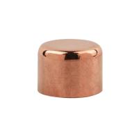 China Cupro Nickel 90/10 Cap Pipe Fitting Leak-Proof Solder End Corrosion Resistant Marine Grade for sale