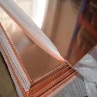 China Bulk Supply 2mm Red Copper Sheet/Plate  Cold Rolled Pure Copper Sheet with Custom Size for sale
