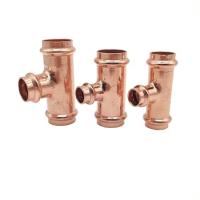 China Versatile Coated Brass Tee Fitting, Standard Packaging Industrial & Civil Use for sale