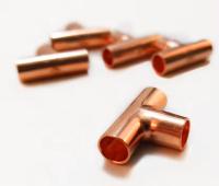 China Versatile Coated Brass Tee Fitting, Standard Packaging Industrial & Civil Use for sale