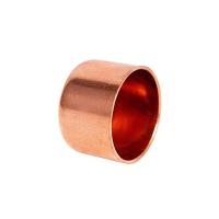 China Threaded Copper Pipe Cap 150 PSI ANSI/DIN Standard Sealing Fitting for Plumbing for sale