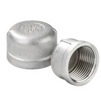 China ASME SB466 Copper Nickel Pipe Fittings Caps 1/2