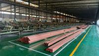 China UNS C70600 UNS C71500  Seamless Copper Nickel Pipe ASTM B466 High Corrosion Resistance for sale