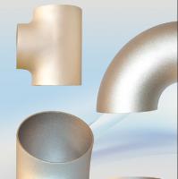 China DIN86088 CuNi10Fe1.6Mn PN1.0 Butt Weld Connection Fittings Copper Nickel Tee for sale