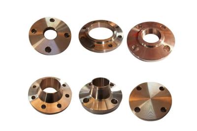 China Weld Neck Copper Nickel Flange Corrosion Resistant for High Pressure Marine Engineering for sale