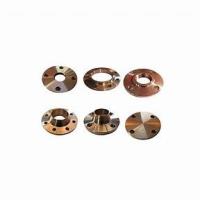 China Weld Neck Raised Face Flange ASME B16.5 C71500 CuNi 70/30, Forged Copper Nickel Marine Flange for sale