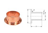 China ASME B16.9 Welding Flanged Copper Nickel Flange with Zinc Plated Surface for sale