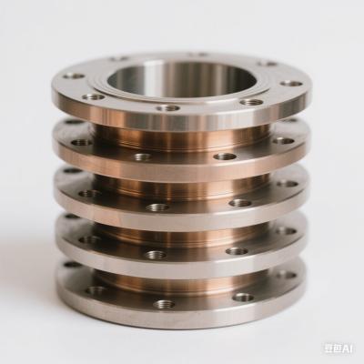 China ASME B16.5 C71500 CuNi 70/30 Raised Face Weld Neck Flange, Forged Marine Flange for sale