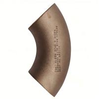 China Copper Nickel Elbow CuNi 90/10 C70600 Price Butt Weld 90 Degree LR Elbow ASME B16.9 Class 150 for sale
