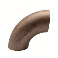 China High Pressure Copper Nickel Elbow Corrosion Resistant Pipe Fitting Suitable for High Temperature and Marine Applications for sale