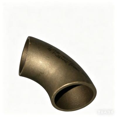 China Corrosion Resistant CuNi 70/30 Copper Nickel Elbow, 90 Degree LR ASME B16.9 for sale