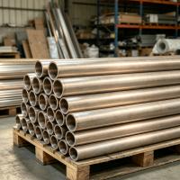China Bright Finish CuNi 70/30 Seamless Pipe Tight Tolerance Nickel Copper Alloy Tubing with High Yield Strength for sale